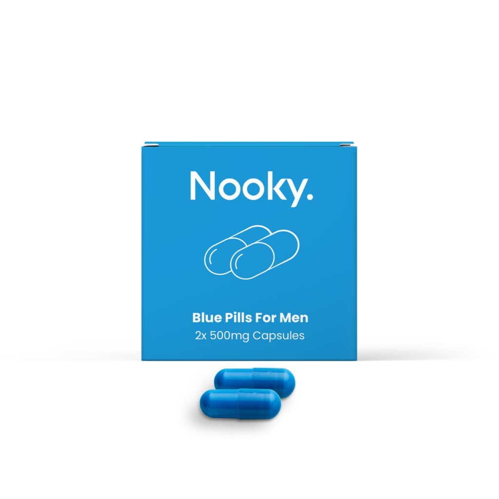 The Nooky Blue Pill is a sexual health supplement for men